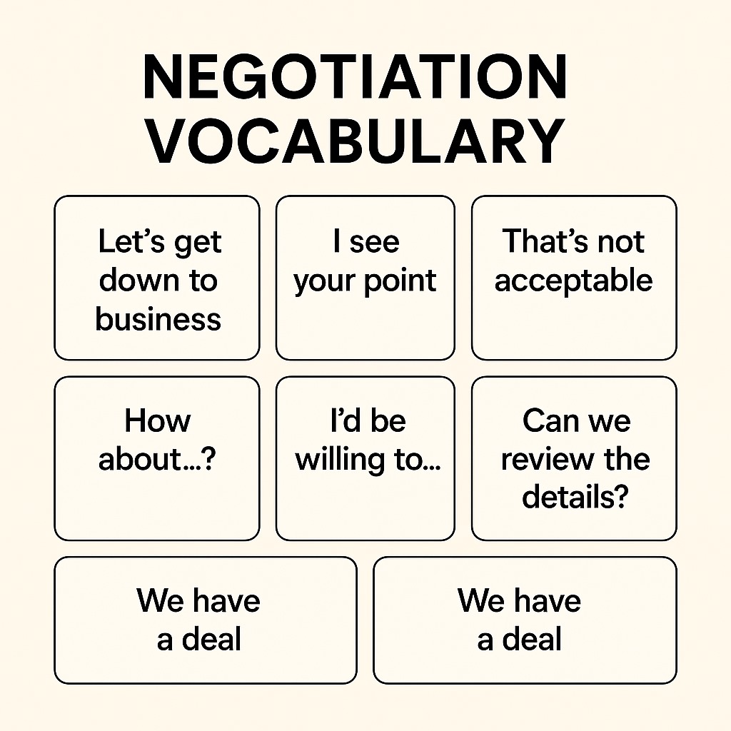 Words That Impress in a Negotiation (Without Sounding Fancy)